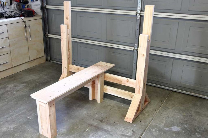 DIY Workout Bench Press Plans homemade Weight Bench Plans - Etsy