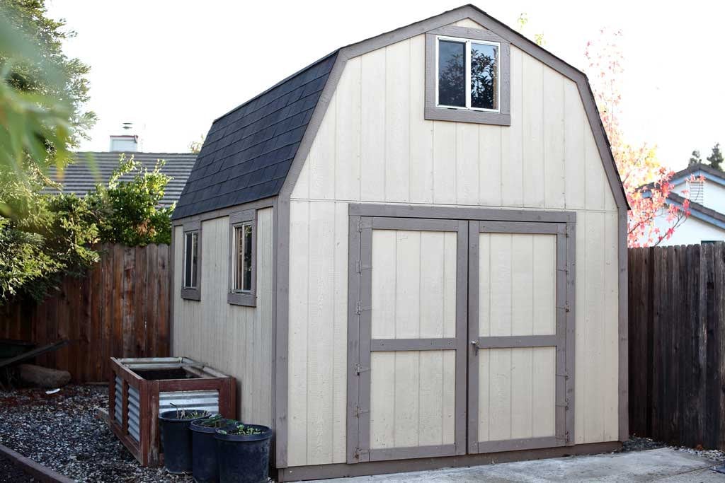 DIY 10x12 Barn Style Shed With a Loft Plans two Story Shed, Storage ...