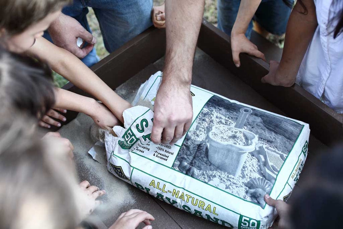DIY Sandbox Table for Kids Plans sandbox With Lid Plans Kids | Etsy