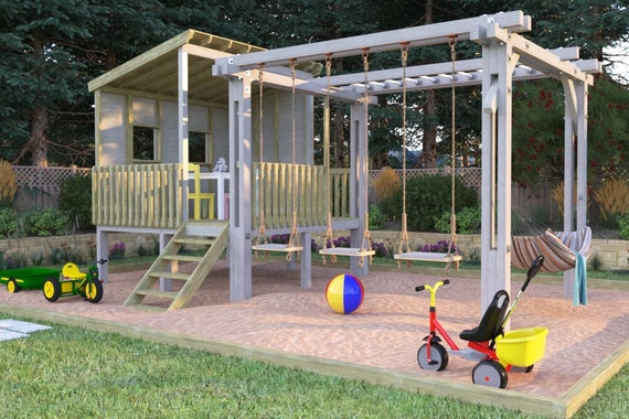 Diy playground plans store