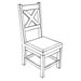 DIY Farmhouse Chair Plans [dining Chair Plans, Woodworking, Farmhouse ...