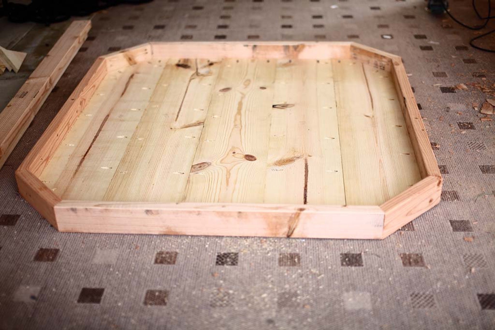 DIY Dining Table With Cross Legs Plans [kitchen Table, 4x4 Legs Table ...