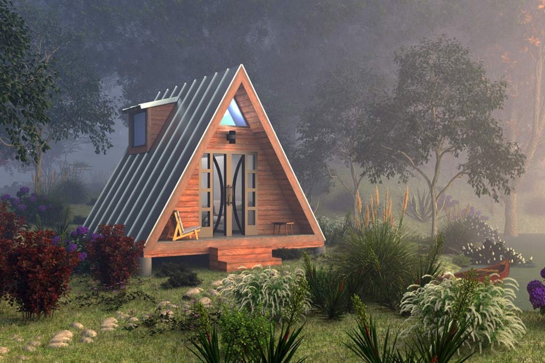 A-frame House Plans[cabin Plans, Tiny House, Framing Plans] - Etsy