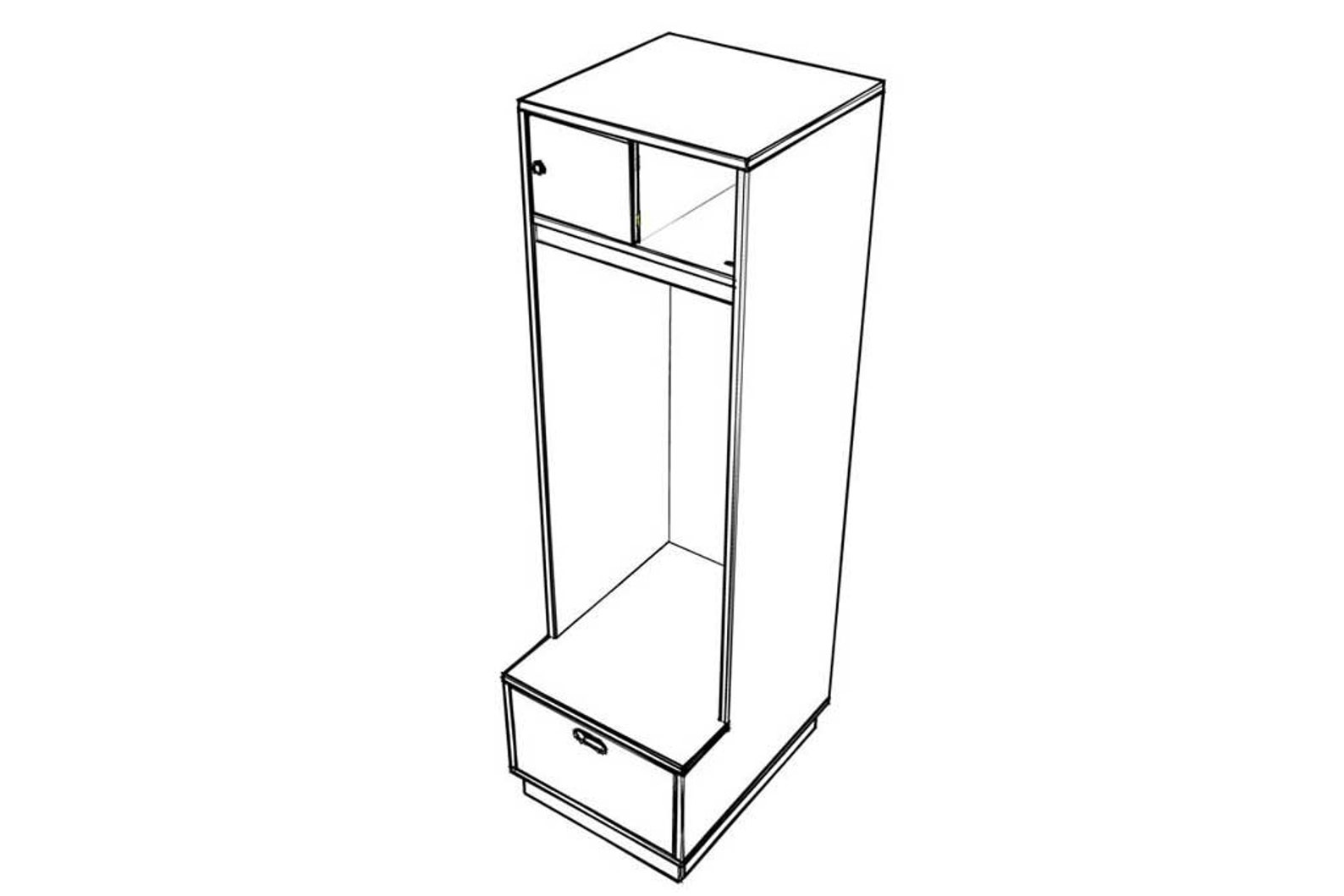 DIY Entryway Locker With Storage Plans [wood Mudroom Locker, Sport ...