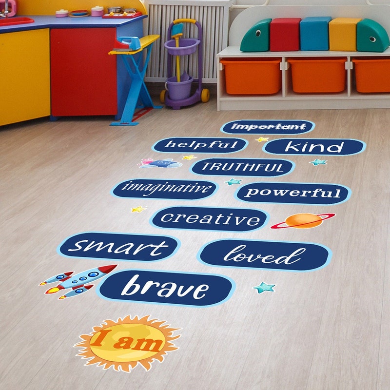 School Floor Decal - Etsy