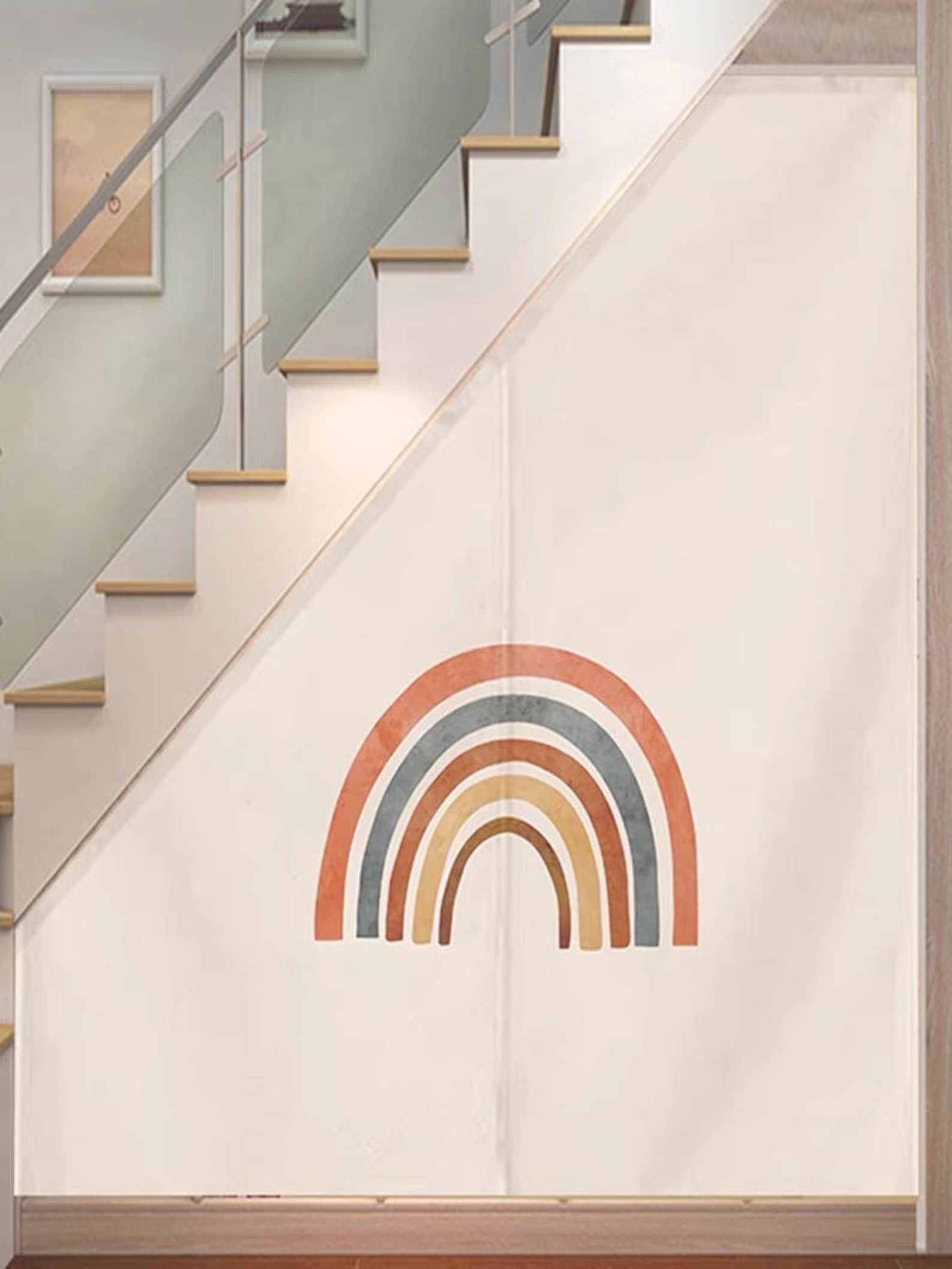 Custom Made Curtain Under the Stairs| Personalized & Stylish Home Decor ...