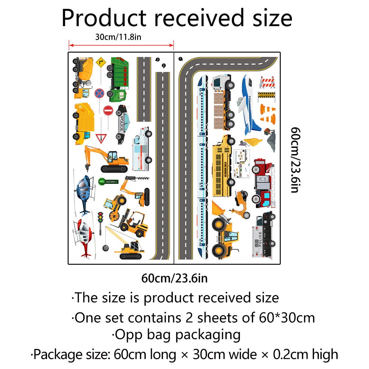 Transportation Railway Wallpaper Sticker -the Room That Makes Kid ...