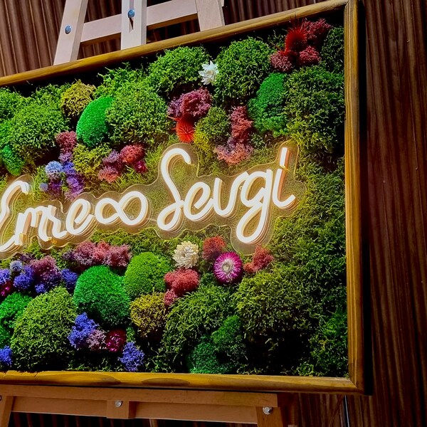 Neon Moss Sign - Etsy