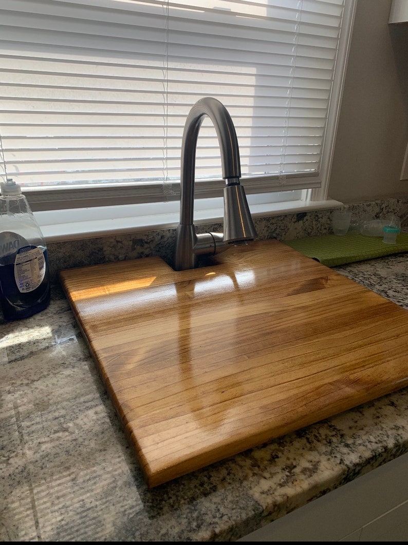 Custom Made Sink Covers to Fit Your Sink - Etsy