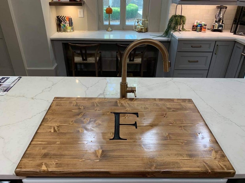 Custom Made Sink Covers to Fit Your Sink - Etsy
