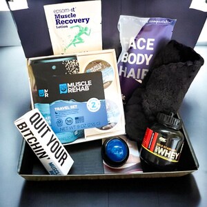 Fitness Gift Box Bundle, Bodybuilding Supplement Samples, Workout ...