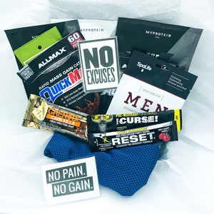 Fitness Men Gift Box, Fitness Hamper, Sport Jump Fitness Gift Package ...