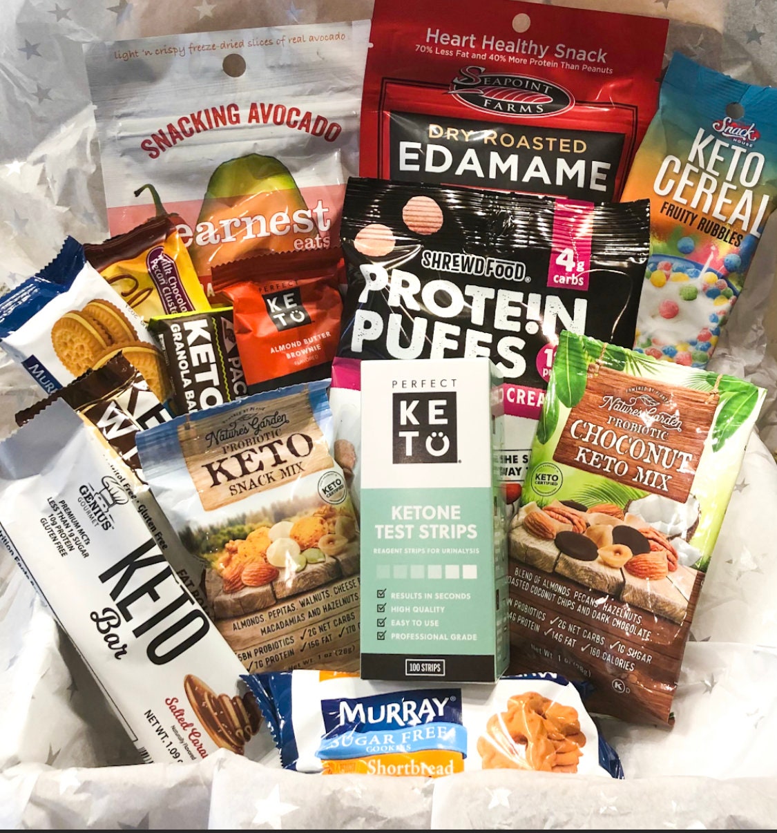Keto Snack Box Low Carb Gesunde Snacks Geschenk - Etsy