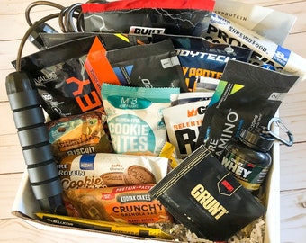 Large Fitness Gift Box, Fitness Hamper, Sport Jump Fitness Gift Package ...