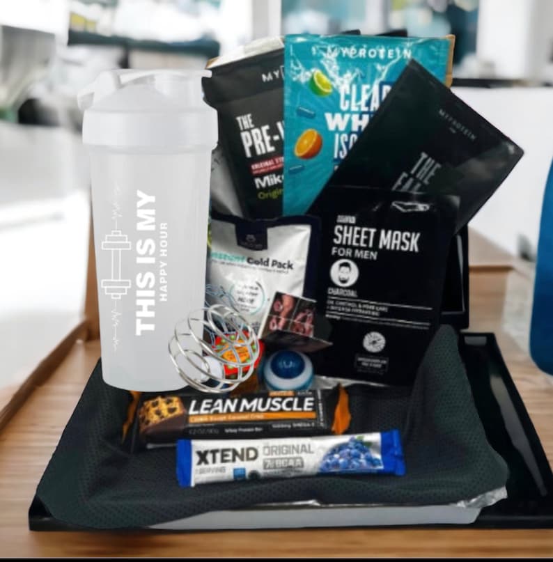 Fitness Recovery Box | Fitness Men Gift Box, Fitness Hamper, Men or ...