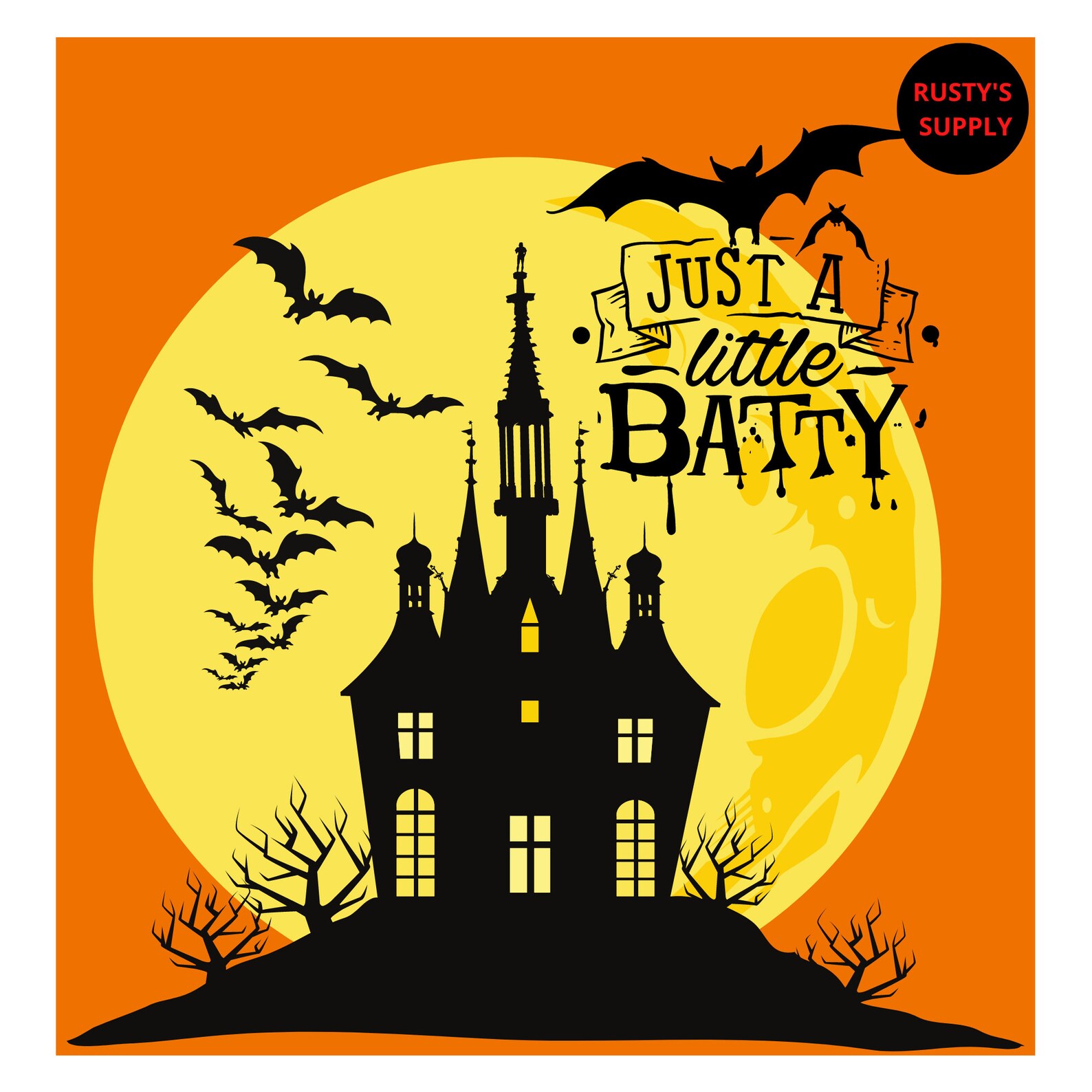 Just a Little Batty SVG - Just a Little Batty PNG - Halloween SVG ...