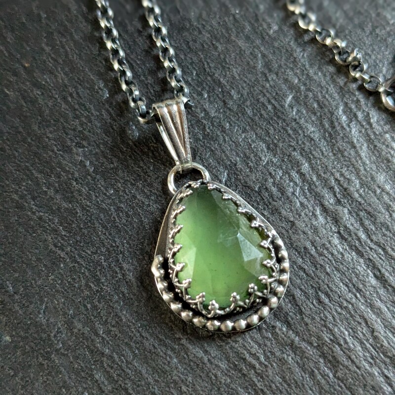 Serpentine Necklace - Etsy