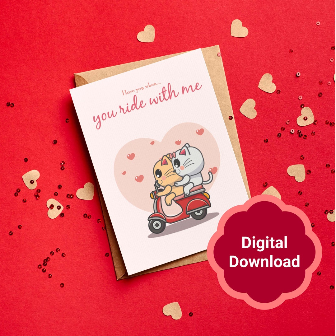 Cute Cats Printable Artwork | Cat Illustration Card | Cute Cat Stickers ...