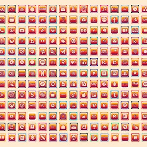 Retro iOS 16 App Icons, iPhones App Icons, Retro App Icons, iOS 16 ...