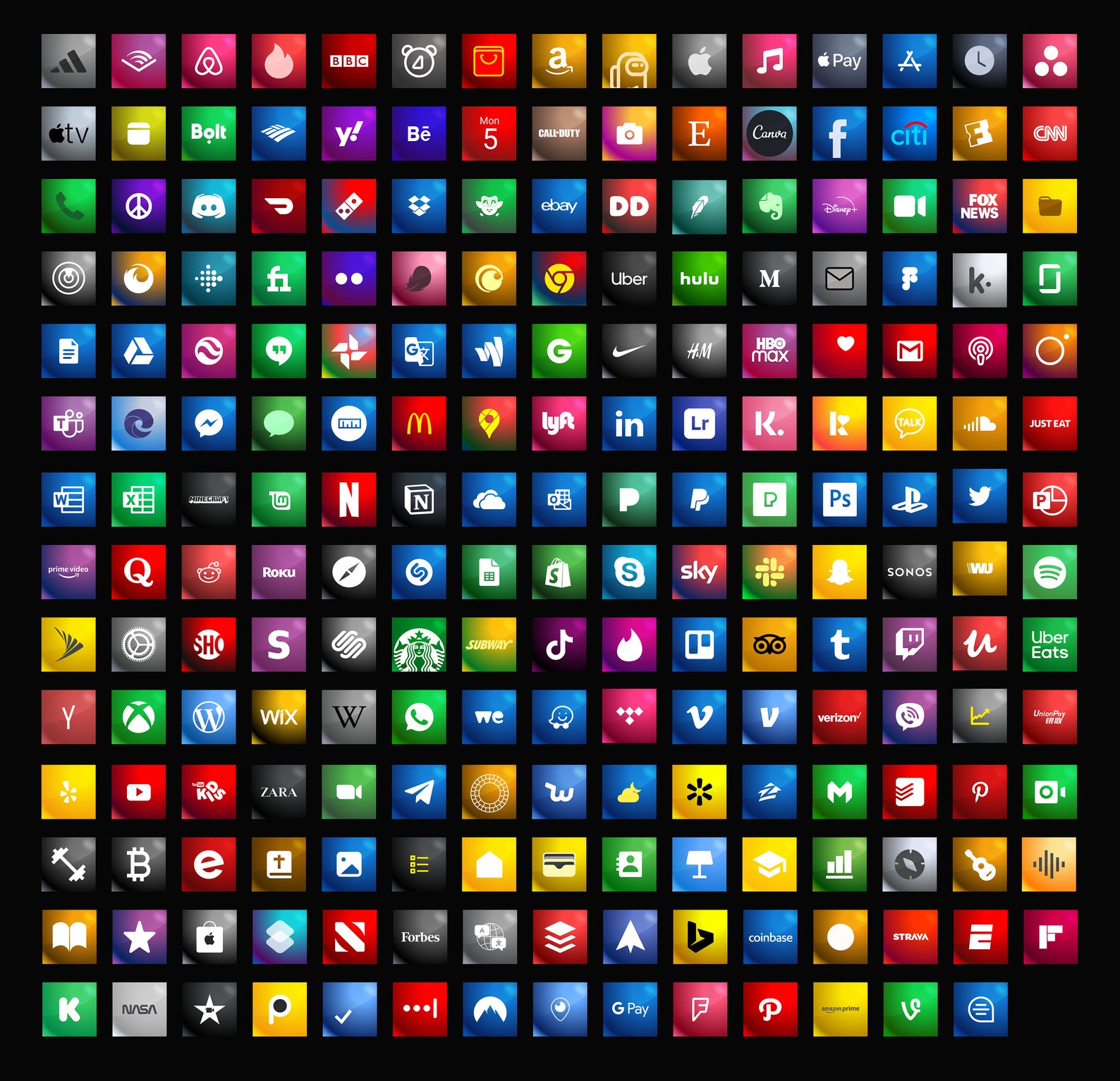 600 3D Pebble Ios 16 App Icons 3D App Icons Ios 16 App Icons Ios 16 3D ...