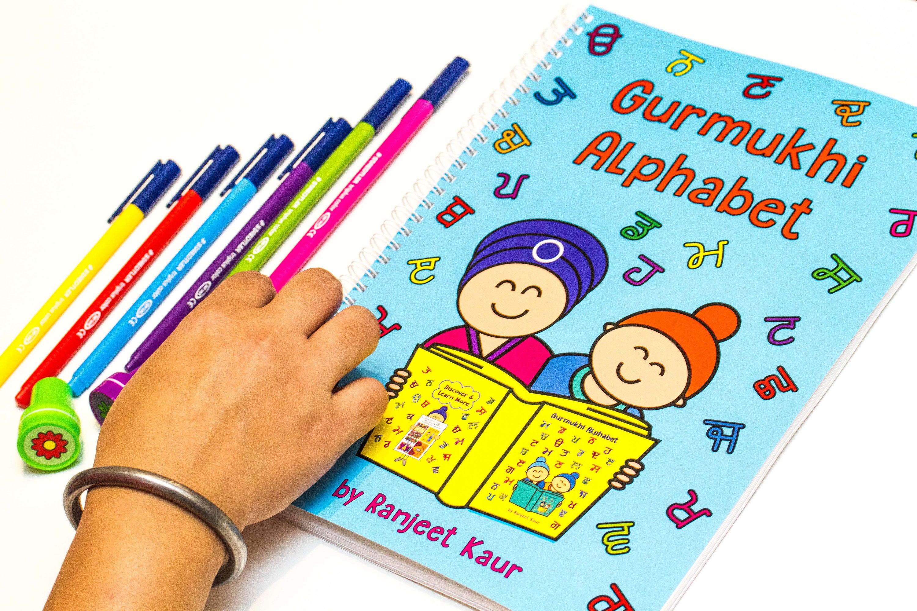 Gurmukhi Alphabet (punjabi Alphabet Book) - Etsy UK