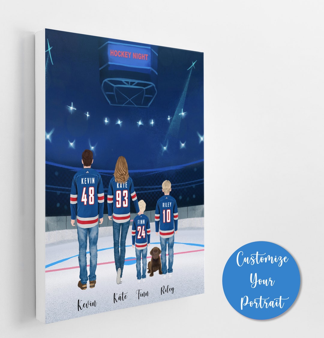 Custom Rangers Portrait, Rangers, Ny Rangers, Rangers Hockey, New York ...