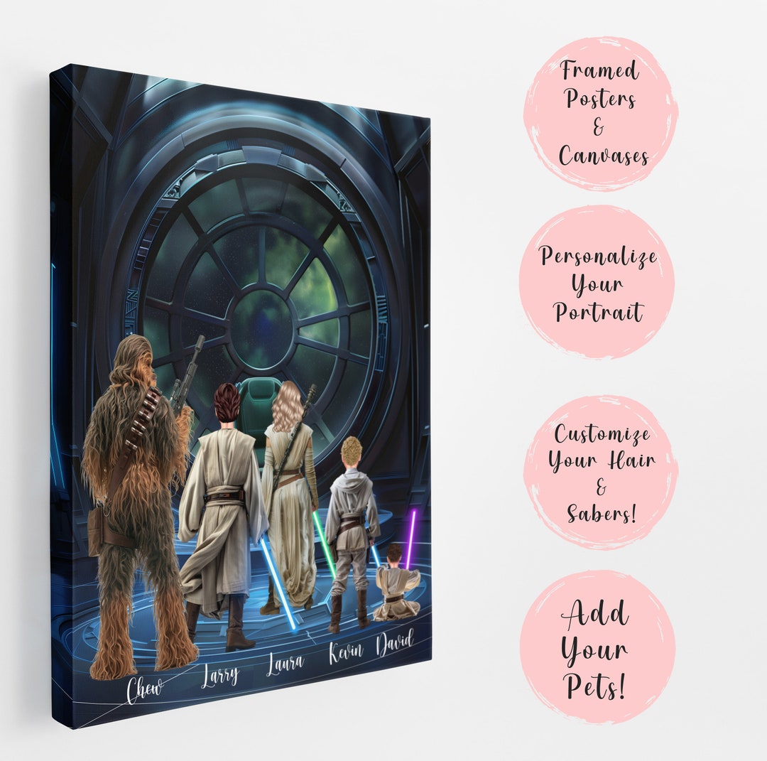 Custom Star Portrait and Posters, Personalize All Characters and Colors ...