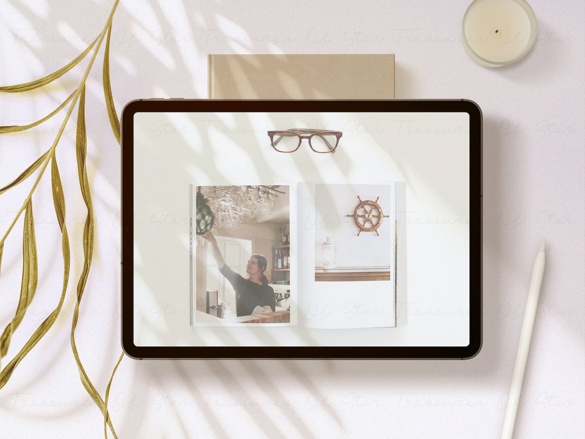 Boho iPad Mockup Device Mockup Tablet Mockup Website | Etsy