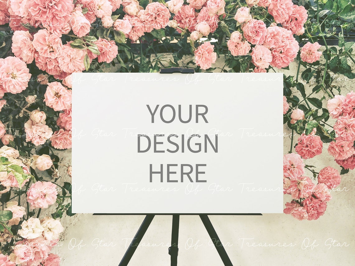 Welcome Sign Mockup Wedding Stationery Mockup Seating Chart | Etsy