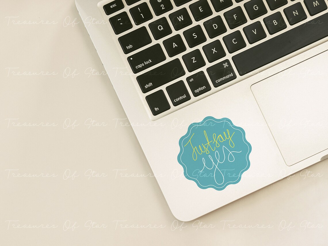 Laptop Decal Mockup Decal Mockup Sticker Mockup Laptop Flay | Etsy