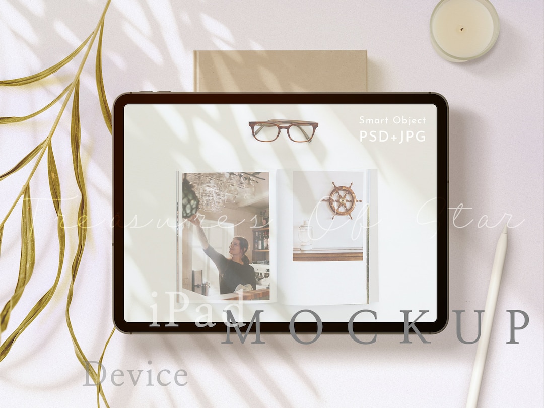Boho iPad Mockup, Device Mockup, Tablet Mockup, Website Mockup, Mobile ...