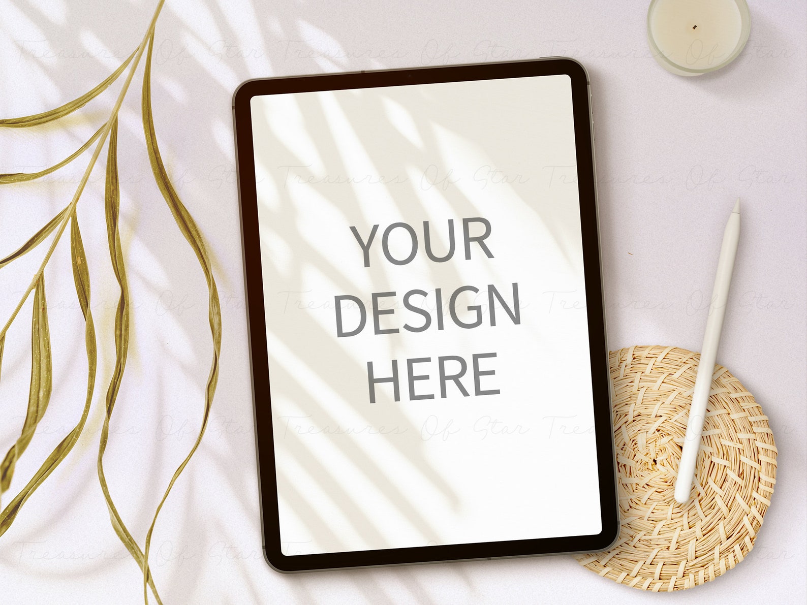 Boho Styled Mockup iPad Mockup Mobile Pad Mockup Website | Etsy