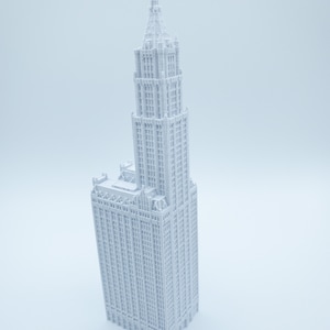 Woolworth Building Model- 3D Printed - Etsy Canada
