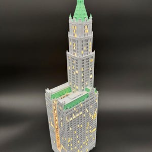 Woolworth Building Light up Model- 3D Printed - Etsy