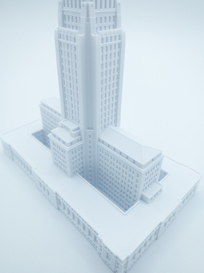 LA City Hall Model 3D Printed | Etsy