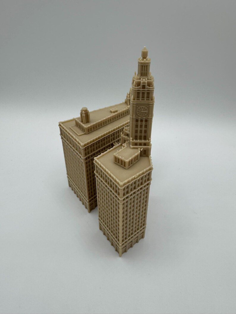 Wrigley Building Model- 3D Printed - Etsy