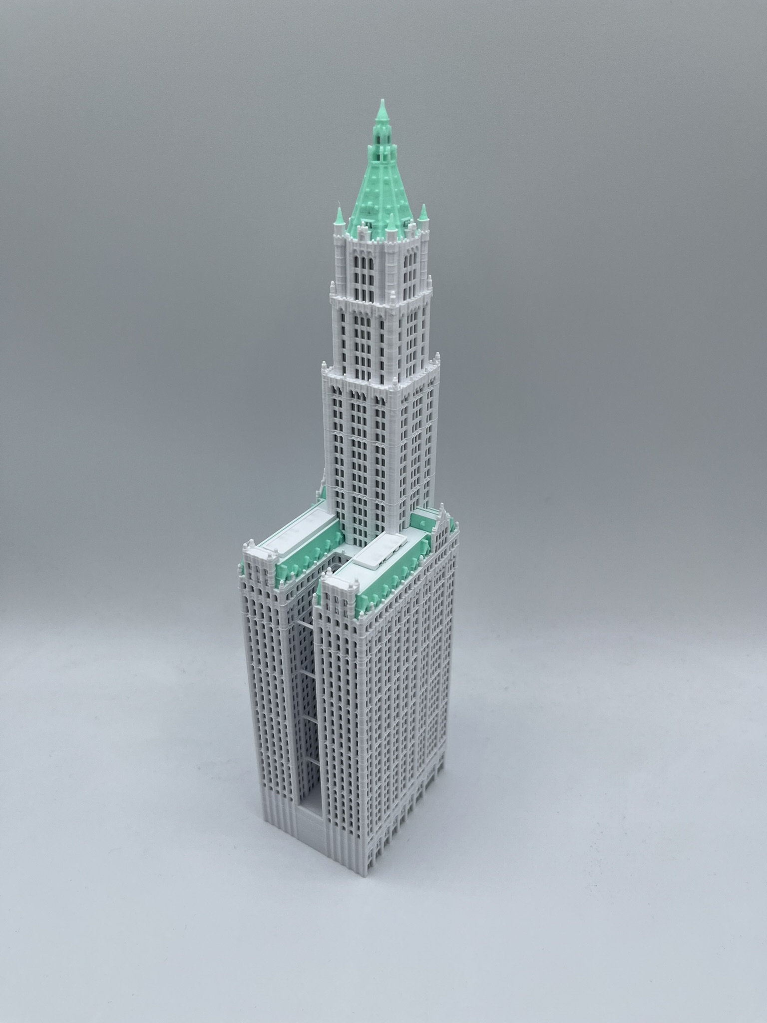 Woolworth Building Model- 3D Printed Full Color - Etsy