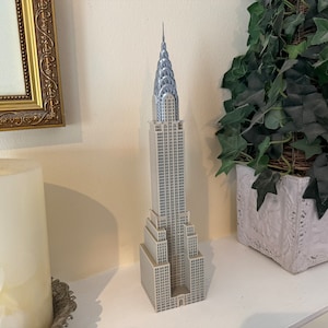 Chrysler Building Model- 3D Printed Full Color - Etsy