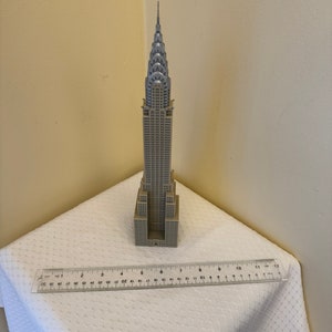 Chrysler Building Model- 3D Printed Full Color - Etsy