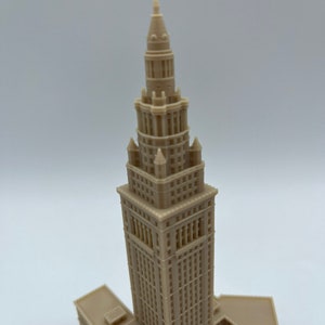 Cleveland Terminal Tower Model- 3D Printed - Etsy