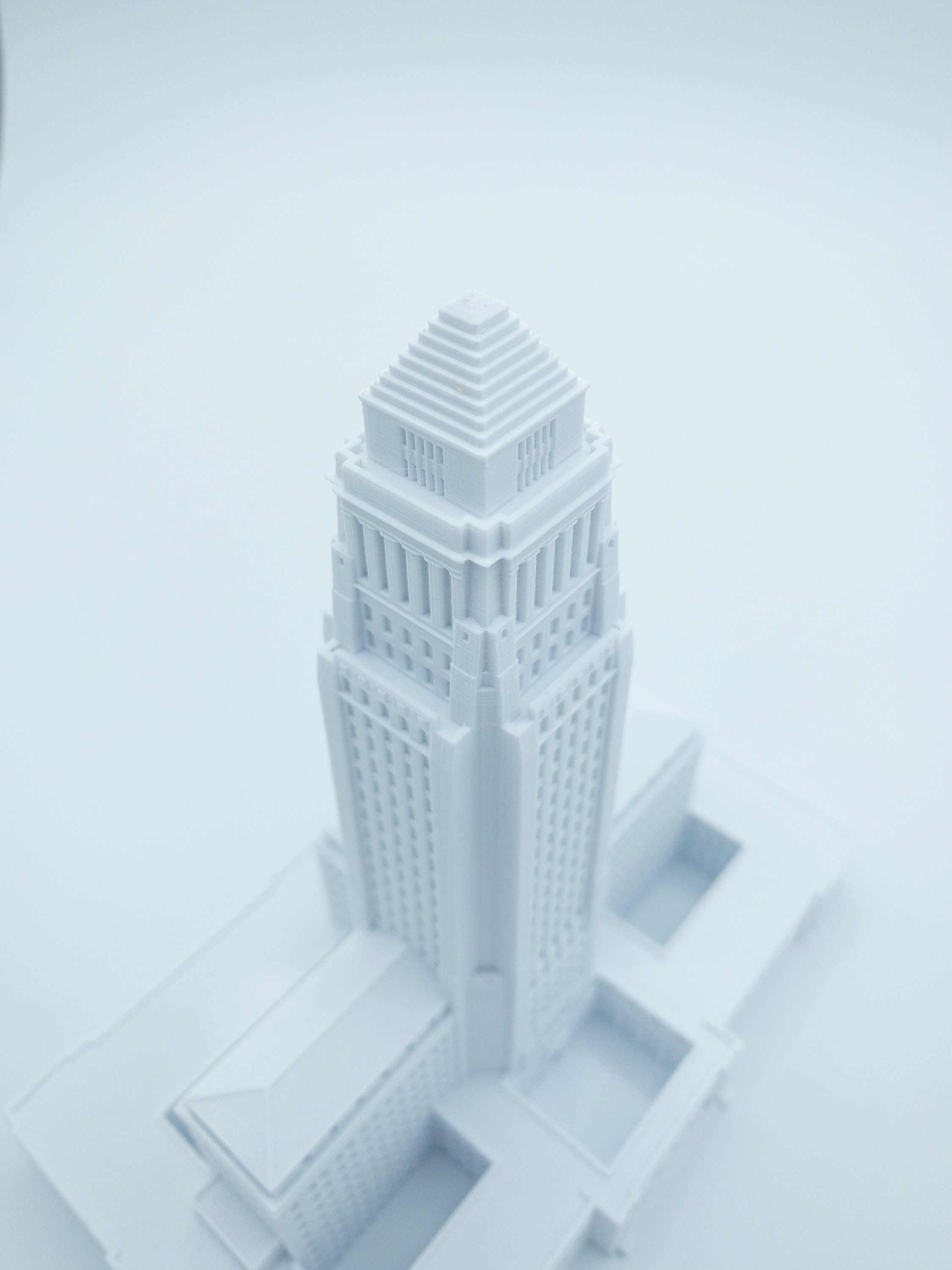 LA City Hall Model 3D Printed | Etsy