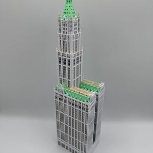 Woolworth Building Model- 3D Printed Full Color - Etsy