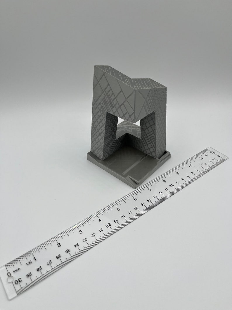 CCTV Headquarters Model- 3D Printed - Etsy