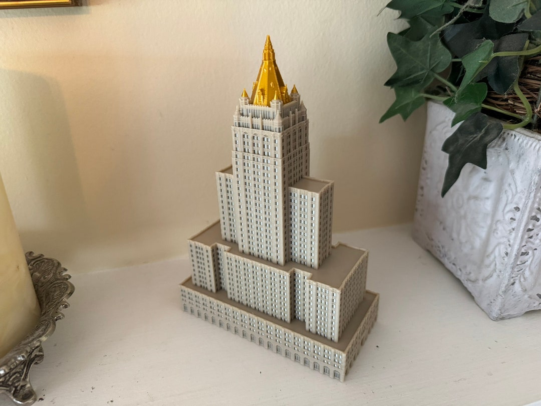New York Life Building Model- 3D Printed Full Color - Etsy