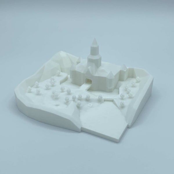 Mario Castle 3d Print - Etsy