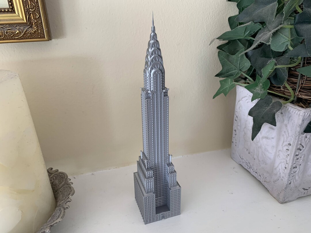 Chrysler Building Model- 3D Printed - Etsy