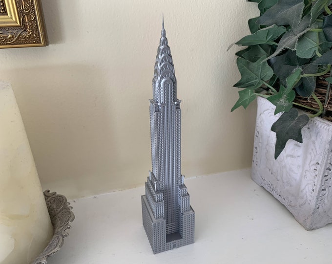 Chrysler Building 3d Printed Architectural Model Skyscraper Miniature ...
