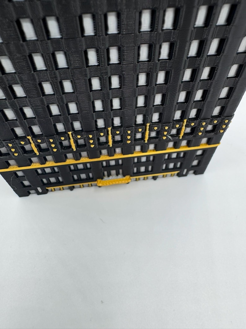 Carbide and Carbon Building Model- 3D Printed Full Color - Etsy