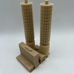 Marina City Model- 3D Printed - Etsy Canada