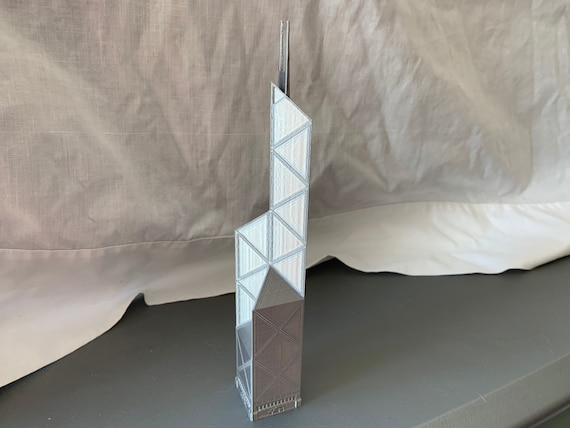 Bank of China Tower Model 3D Printed - Etsy